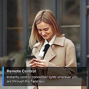 TP-Link Tapo Matter Smart Light Switch: Voice Control w/Siri, Alexa & Google Assistant | UL Certified | Timer & Schedule | Easy Guided Install | Neutral Wire Required | Single Pole | Tapo S505