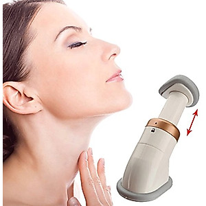 Qaxlry Neckline Portable Neck Slimmer and Jaw Exercise - Double Chin Reducer, Chin Exerciser and Neck Toner Device for Men and Women
