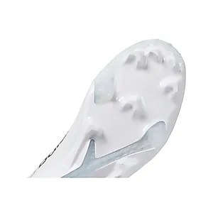 New Balance Unisex BurnX4 Lacrosse Shoe, White/Grey Matter, 13 US Men