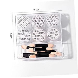 Lurrose 18 Pcs 6 Flash Suit Sequin Set Acrylic Nail Set Ar Accessories Nail Shining Sugar Effect Glitter Nail Glitter Powder DIY Manicure Accessories Manicure Quicksand Powder Pigment