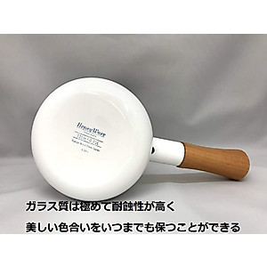 Fuji Hollow Painted Milk Pan, Smoke Blue, 4.7 inches (12 cm), Solid SD-12M SB