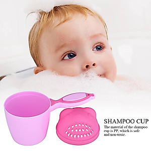Zerodis Shampoo Cup, Baby Shampoo Cup Cute Kids Wash Hair Bathing Flusher Cup Eye Rinse Cup for Infant Toddler Children()
