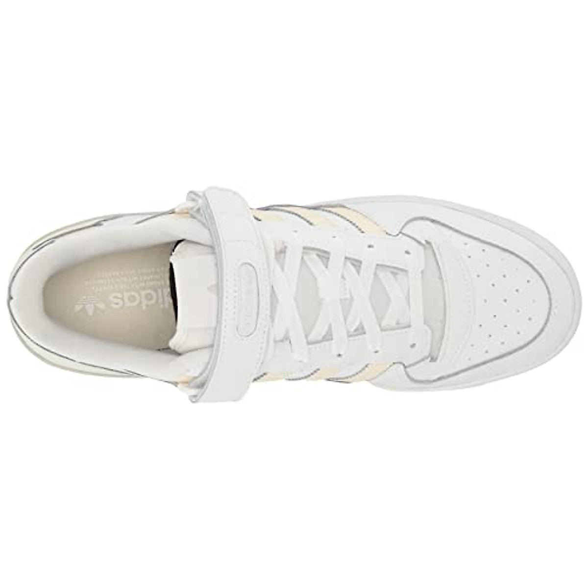 adidas Originals Women's Forum Low Sneaker, FTWR White/Ecru Tint/Gum 3, 11