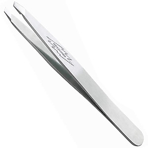 TWEEZERMAN Slant Tweezer Classic Stainless Steel, 0.8 Ounce
