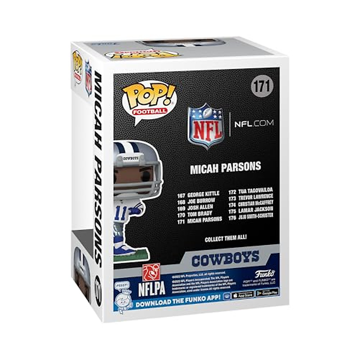 Micah Parsons (Dallas Cowboys) Funko Pop! NFL Series 9