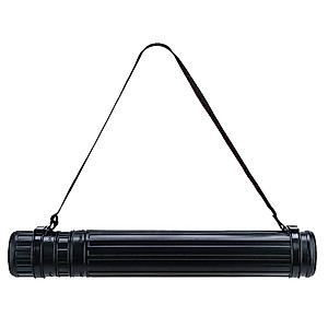 TRANSON Small Poster Tube Storage 17“ to 27” Extendable for Documents Blueprints Artworks Scrolls