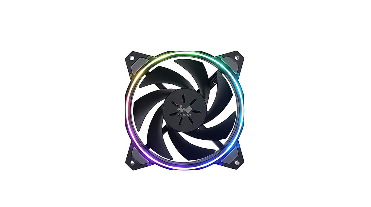 InWin Sirius Loop Addressable RGB Triple Fan Kit 120mm High Performance ...