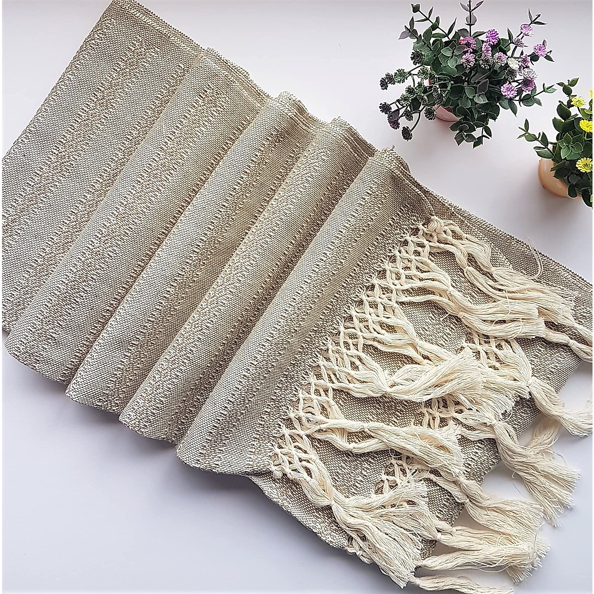 Baby Trapoz Mexican Rebozo Shawl, Ideal for Natural Birth, Doula Massage, 118.11", Oatmeal