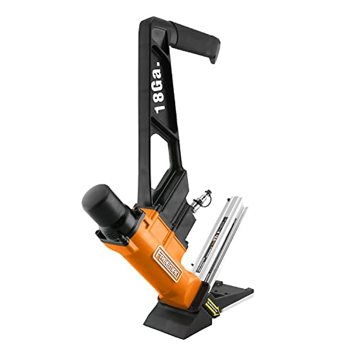 Freeman P2PFK14 Professional Pneumatic Flooring Nailer Kit with Fasteners (2-Piece) L-Cleat Flooring Nailer, 4-in-1 Mini Flooring Nailer and Stapler, and Rubber No-Mar Mallet