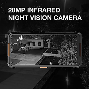 AGM H5 Rugged Smartphone(2023), Rugged Smartphone 109dB Loudest Speaker, Rugged Phone 6.52" HD Screen 6G+128G, Night Vision Camera, IP68 Waterproof Smartphone Outdoor, Dual SIM 4G Android 12