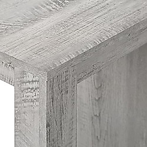 Monarch Specialties I 3564 Tv Stand, 48 Inch, Console, Media Entertainment Center, Storage Shelves, Living Room, Bedroom, Laminate, Grey, Contemporary, Modern