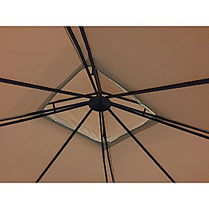 Garden Winds Grand Resort Audio Gazebo Replacement Canopy Top Cover - RipLock 350
