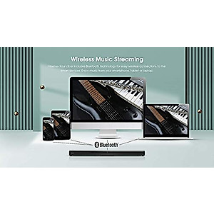 Hisense 2.0 Channel Sound Bar Home Theater System with Bluetooth (Model HS205) (Renewed)