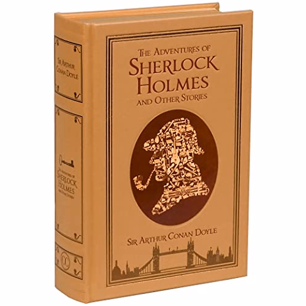 The Adventures of Sherlock Holmes, and Other Stories (Leather-bound Classics)