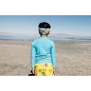 Splash Place SWIM GOGGLES with Fabric Strap - DINO | Fun, Fashionable, Comfortable - Adult & Kids Swim Goggles