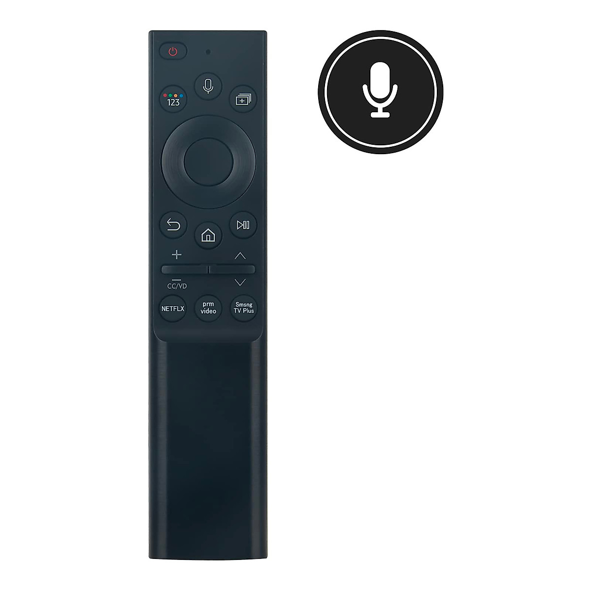 BN59-01357F TM2180E Replaced Voice Remote Sub BN59-01357C BN59-01357A BN59-01357B fit for Samsung 2021 QLED Smart 8K 4K TV Series Q60 Q60A Q70 Q70A Q80 Q80A QN85A QN90A QN800A QN900A & Frame TV 2021