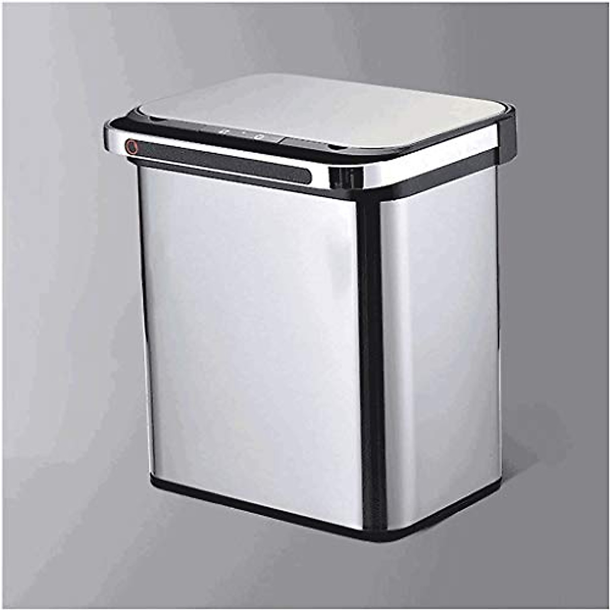 CXDTBH Garbage Sorting Trash Can Household Smart Trash Can with Lid Stainless Steel Kitchen Motion Induction Trash Can Trash Can for Bedroom (Size : 9l)