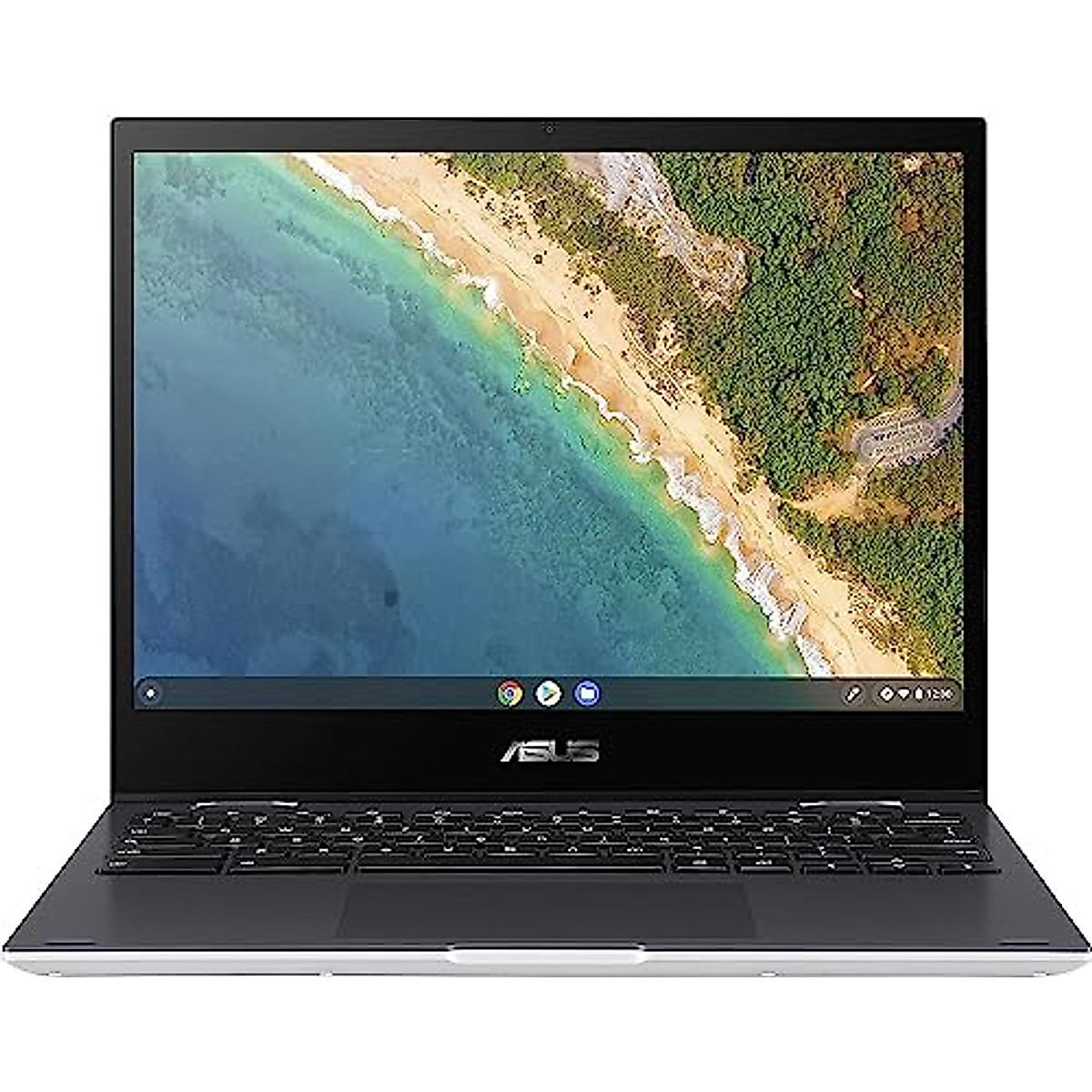 ASUS Chromebook Flip CM3, 12" Touchscreen NanoEdge Display, MediaTek™ Kompanio 820 (8192), Arm NATT MC5 GPU, 64GB eMMC, 4GB RAM, Wi-Fi 5, Chrome OS, CM3200FM1A-DH01T (Renewed)