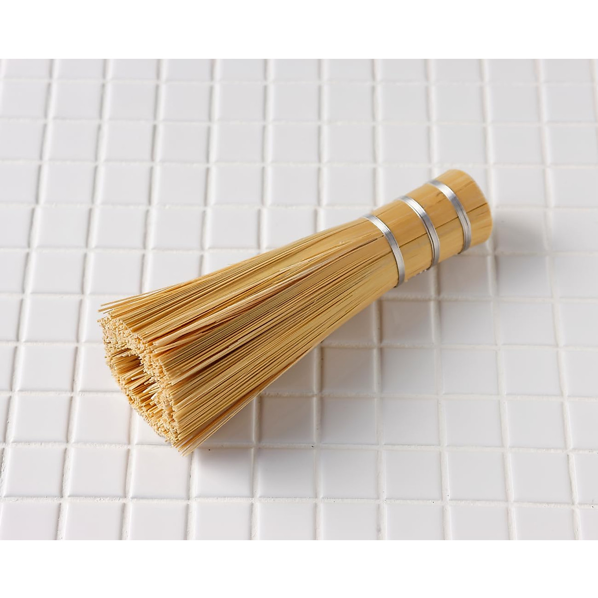 KAGOYA Sasara Bamboo Brush for Frying Pans and Woks [7.1inch] kitchen scrub brush