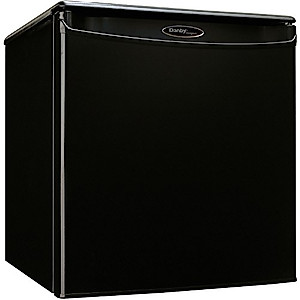 Danby Designer 1.7 cu. ft. Compact Refrigerator (DAR017A2BDD), Black