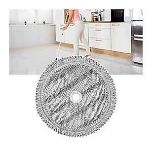 LCHONGMING 6Pcs Replacement Mop Pads Rags. Compatible for LG, A9 Steam Mop Cloth Vacuum Cleaner Robot Mopping Machine Cleaning Cloth Spare Parts. Cleaning Cloth