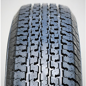 Set of 2 (TWO) Transeagle ST Radial II Premium Trailer Radial Tires-ST205/75R15 205/75/15 205/75-15 107/102L Load Range D LRD 8-Ply BSW Black Side Wall