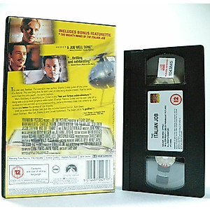 The Italian Job: Action (2003) - Large Box - Charlize Theron/Edward Norton - VHS