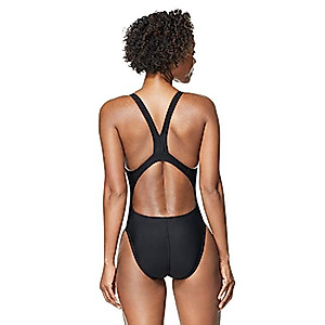 Speedo Women's Standard Swimsuit One Piece Prolt Super Pro Solid Adult, Black, 38