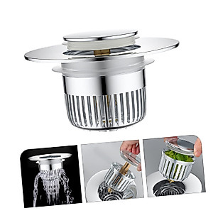 Kitchen Sink Stopper Sink Drain Filter Sink Stopper Replacement Toilet Stopper Tub Drain Plug Sink Plug Bathtub Sink Stopper Bathroom Sink Drainer Basin Stopper Washbasin Plug