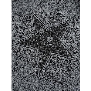 SOLY HUX Women's Y2k Graphic Tees Crop Tops Star Print Off Shoulder Short Sleeve T Shirts Dark Grey Star S