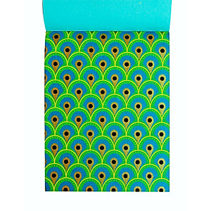 Paperhues Shades of Blue Handmade Scrapbook Paper 8.5 x 11" Pad, 36 Sheets (2 sheets each of 18 styles)