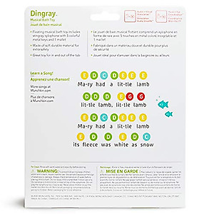 Munchkin® Dingray™ Xylophone Musical Baby and Toddler Bath Toy