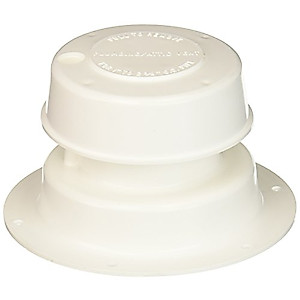 Camco 40032 Polar White Plumbing Vent Kit, 1 Count (Pack of 1)