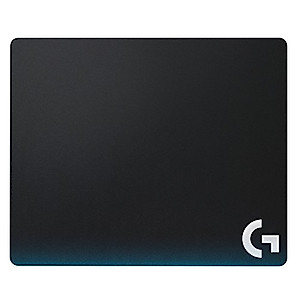 Logitech G440 Hard Gaming Mouse Pad for High DPI Gaming -Rubber, Black