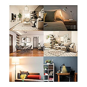 Linkind A19 LED Light Bulbs Dimmable, 100W Equivalent, 2700K Soft White, 15.5W 1600 Lumens 120V Bulbs, E26 Standard Base, UL Listed, Lighting for Bedroom Living Room Home Office,6 Packs