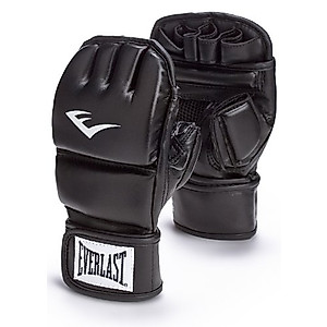 Everlast EverGel Wristwrap Heavy Bag Gloves (Large/X-Large), Black