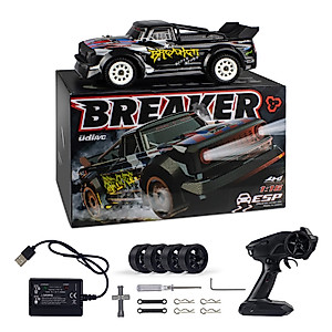 Cheerwing 1:16 Remote Control Car 2.4G 4WD RC Drift Car 40KM/H High Speed Brushless Fast Truck for Kids and Adults