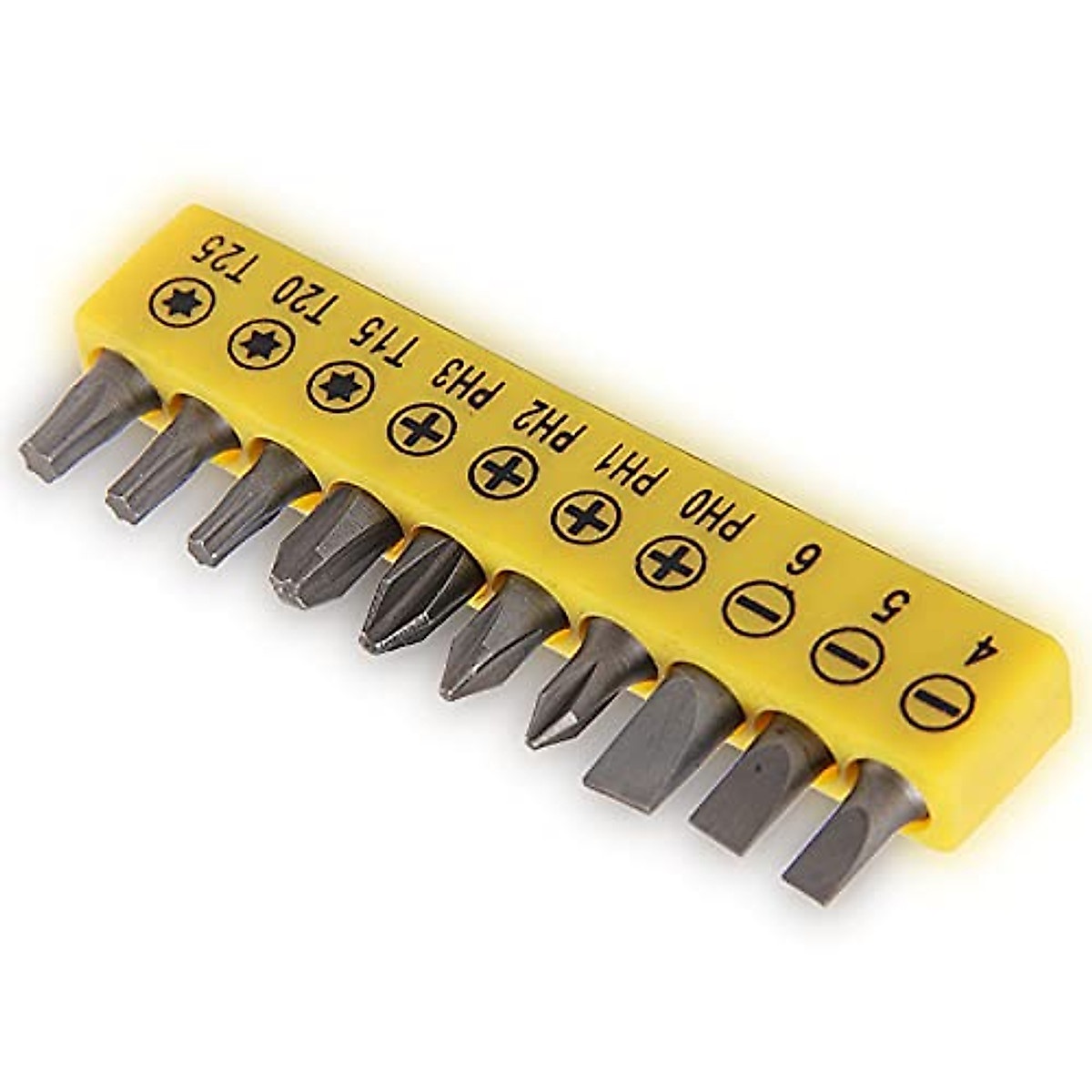 Yakamoz Pivoting Bit Tip Holder Flexible Magnetic Screwdriver Bits Holder Knuckle Extender with 20-Piece Slotted Phillips Torx Screwdriver Set for Tight Spaces or Corners