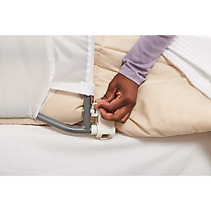 Regalo Swing Down Double Sided Bed Rail Guard, with Reinforced Anchor Safety System(Pack of 2)