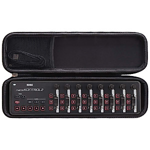 Aproca Hard Travel Protective Case compatible with KORG nanoKONTROL2 / NANOKEY2WH / nanoPAD2 Slim-Line USB Control Surface/MIDI Pads