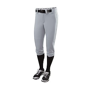 EvoShield Women's Standard Standout Fastpitch High Rise Pant, Grey, Small