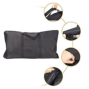 AJinTeby Griddle Bag for Camp Chef Flat Top Griddle SG100, Camping Accessories for Camp Chef Griddle - SG100 16" x 38", SG60, FG32, 3 Burner Cookers, Heavy Duty 600D Polyester Griddle Carry Bag