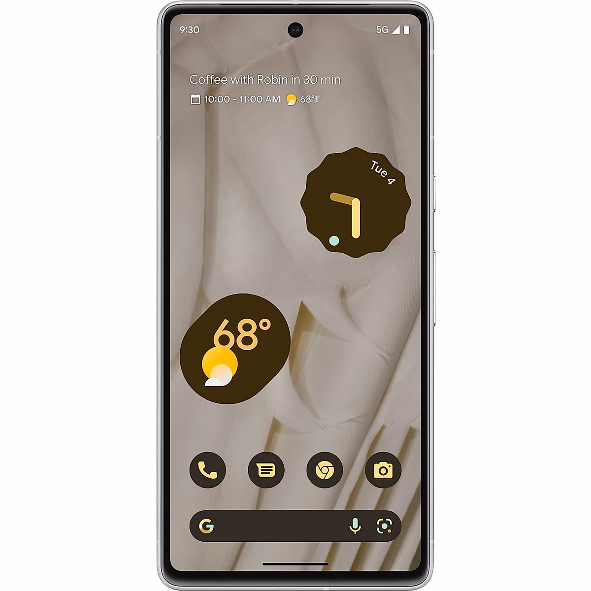 Google Pixel 7 5G, US Version, 128GB, Snow - Unlocked (Renewed)