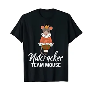 Team Mouse Nutcracker Shirt Christmas Dance Funny Soldier T-Shirt