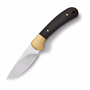 Buck Knives 113 Ranger Skinner Fixed Blade Hunting Knife 3 1/8" Skinner Blade, Genuine Ebony Handle