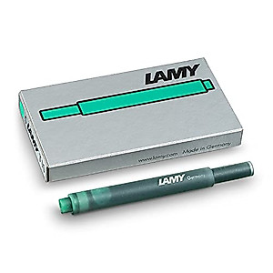 Lamy USA Lamy Fountain Pen Boxed Ink Cartridges (Pack of 5) Green