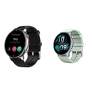 Amazfit GTR 2 Smart Watch for Android iPhone, Bluetooth Call & GTR 2e Smartwatch for Men Women with Alexa & GPS, Fitness Tracker with 90 Sports Modes, 24 Day Battery Life, Green