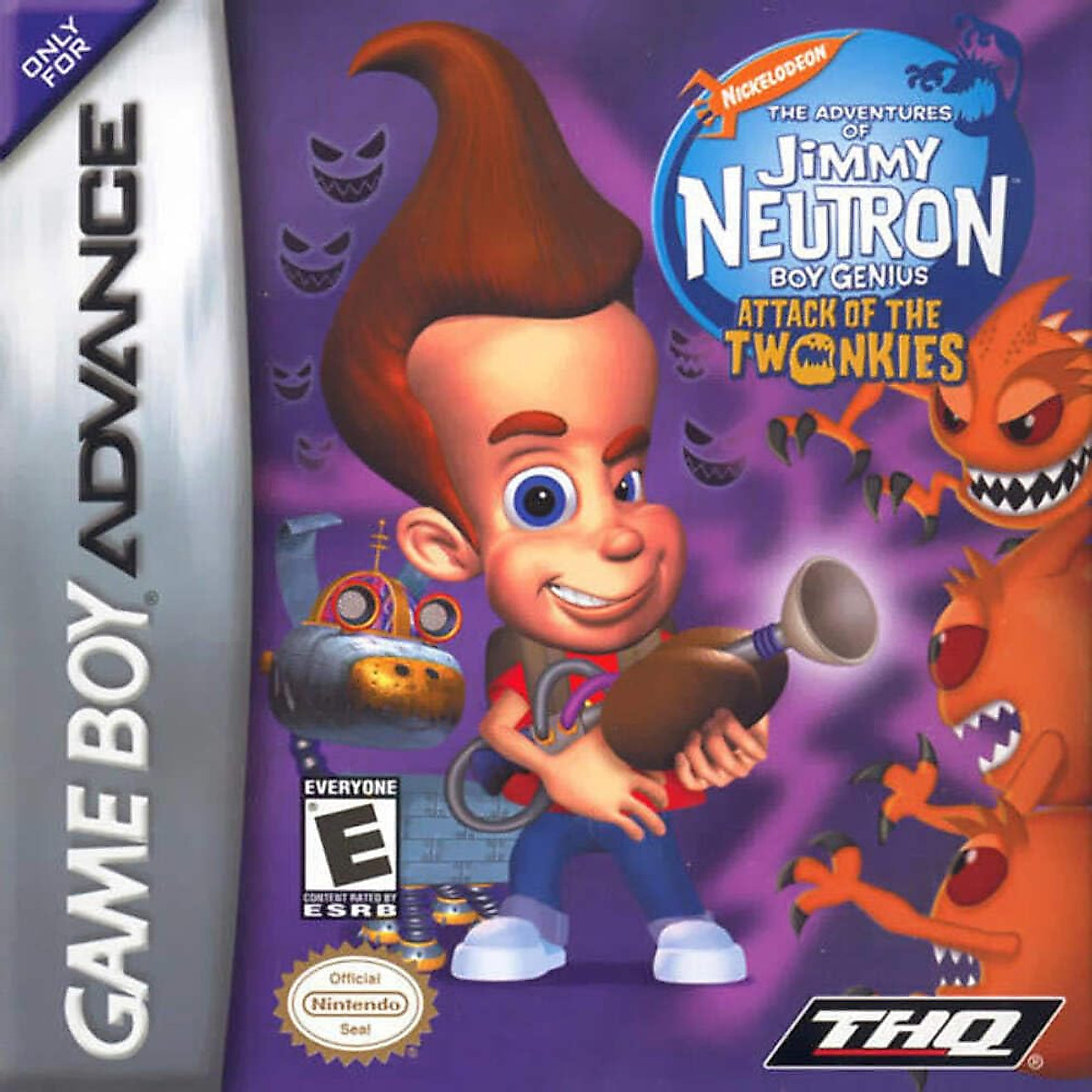 Jimmy Neutron Boy Genius - Game Boy Advance