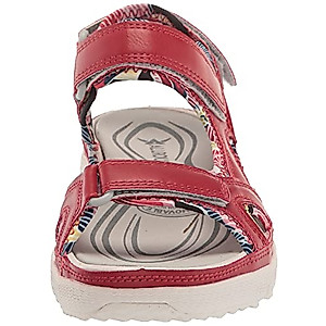 ALLROUNDER by MEPHISTO Women's Its Me Sandal, Red Soft, 8