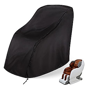 Noverlife Thick Massage Chair Cover, Waterproof Dustproof Protector Full Body Cover for Lift Chair Recliner, Sofa Cover with Drawstring, Zero Gravity Recliner Chair Protector Cover 63x39.5x55 Inch